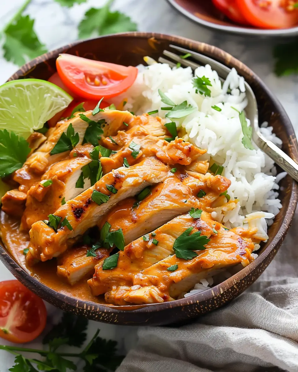 Coconut Chicken Rice Bowl