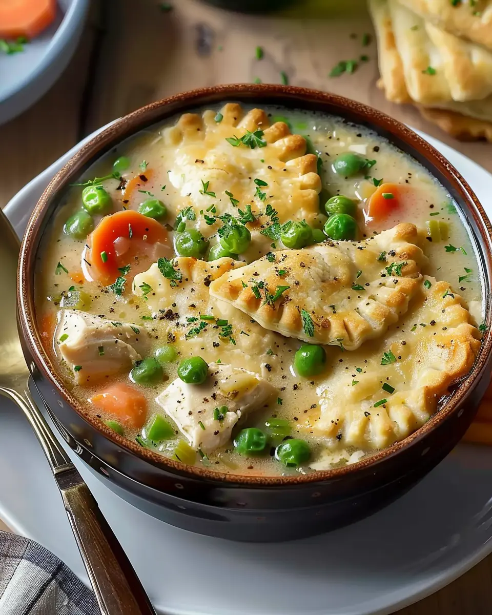 chicken pot pie soup